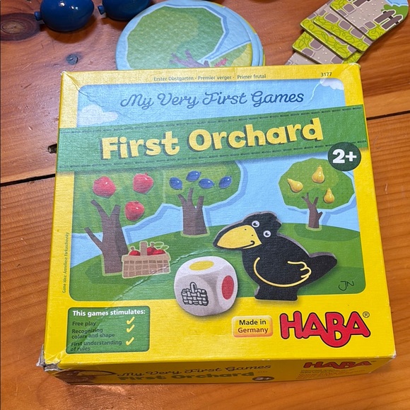 Haba | Games | Haba My Very First Orchard Game Wooden Game Ages 2 ...